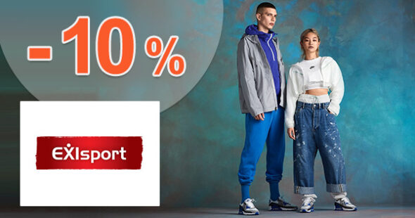 ZĽAVOVÝ KÓD → -10% EXTRA ZĽAVA NA CELÝ NÁKUP na EXIsport.sk ️ Platné 2026!